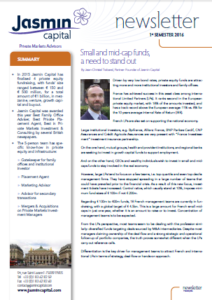 Jasmin Capital – Newsletter #3 – 2016 H1 – Jasmin Capital